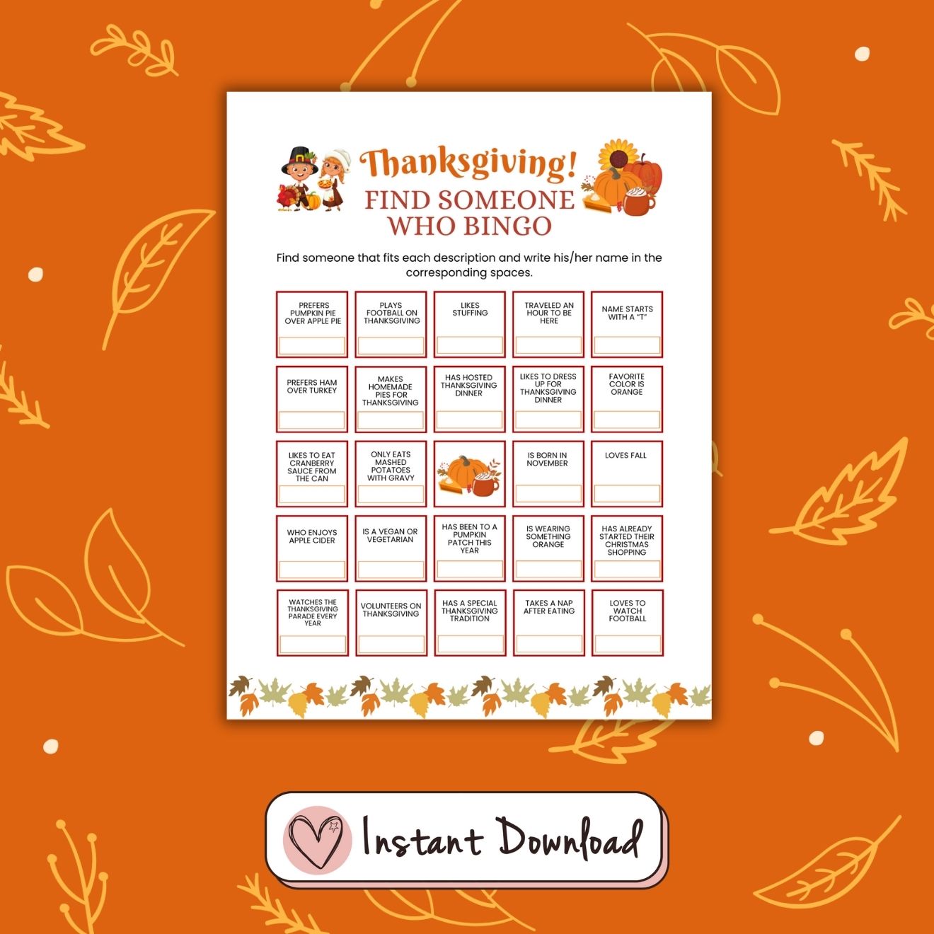 Thanksgiving Games Bundle For All The Family To Enjoy – Big Heart ...