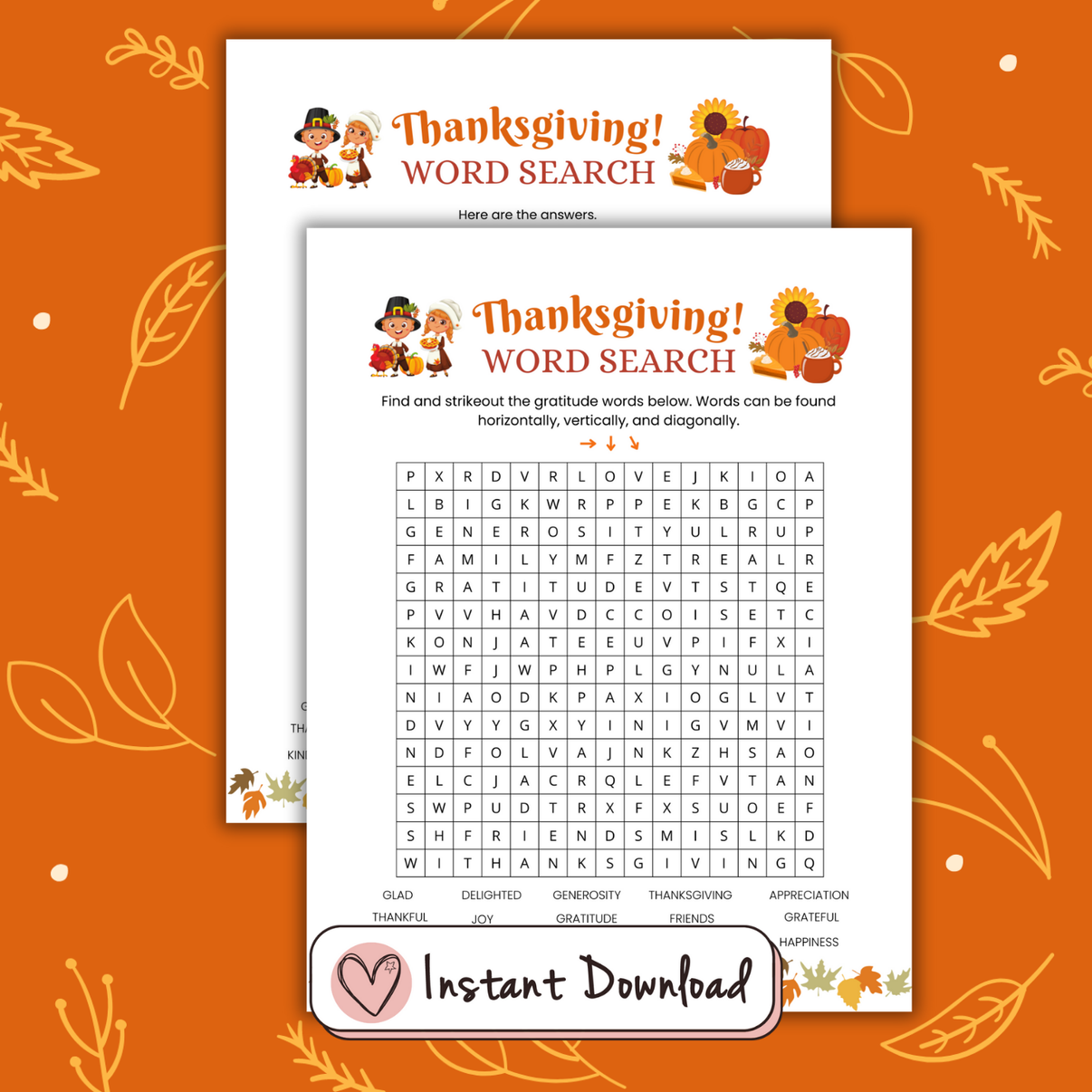 Thanksgiving Games Bundle For All The Family To Enjoy – Big Heart ...